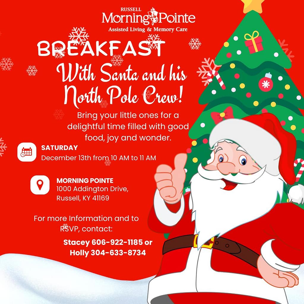 Breakfast With Santa at Morning Pointe of Russell Brings Holiday Cheer ...