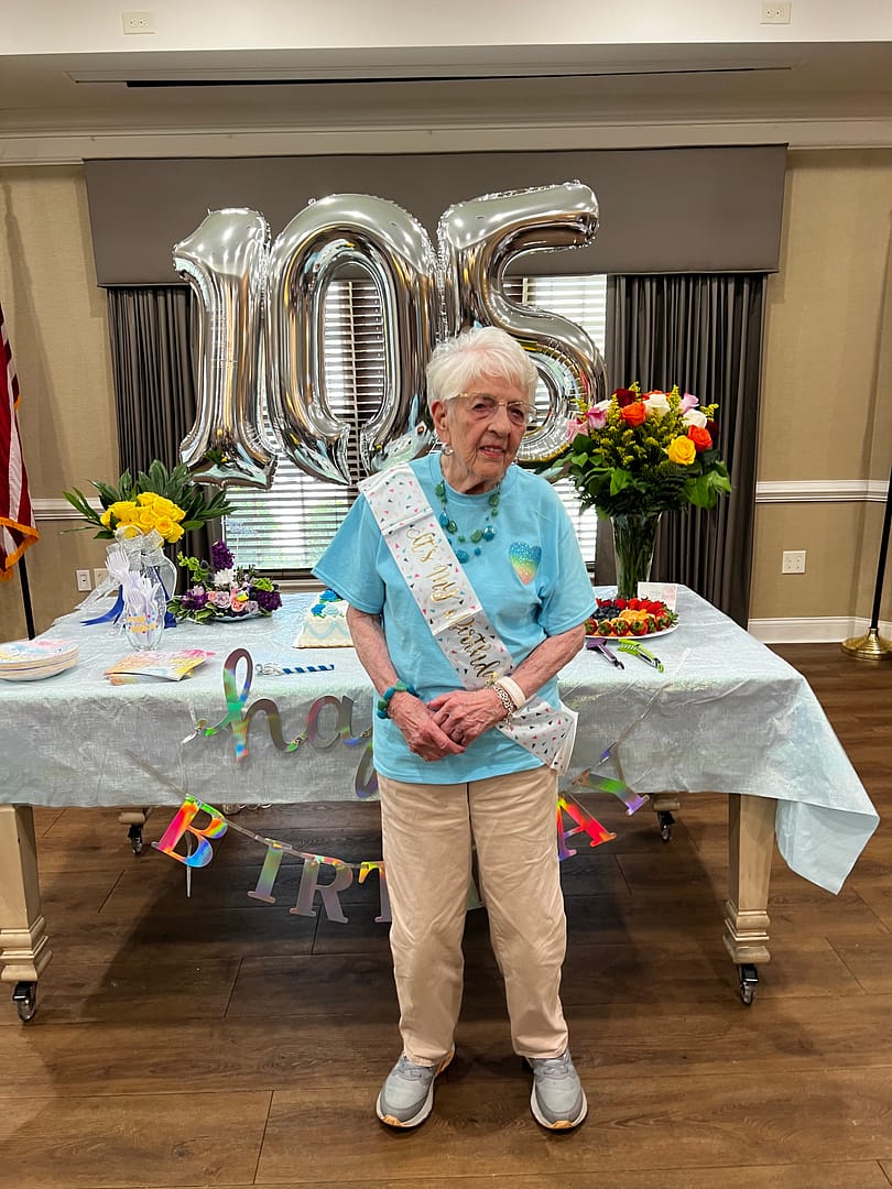 Morning Pointe Resident Celebrates 105 Remarkable Years | Morning ...
